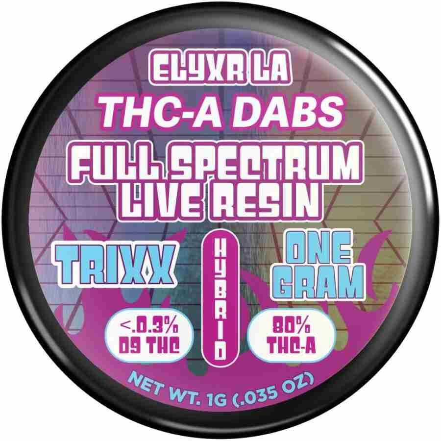 Elyxr LA THCa Full Spectrum Live Badder Dabs 1g | D8 Super Store